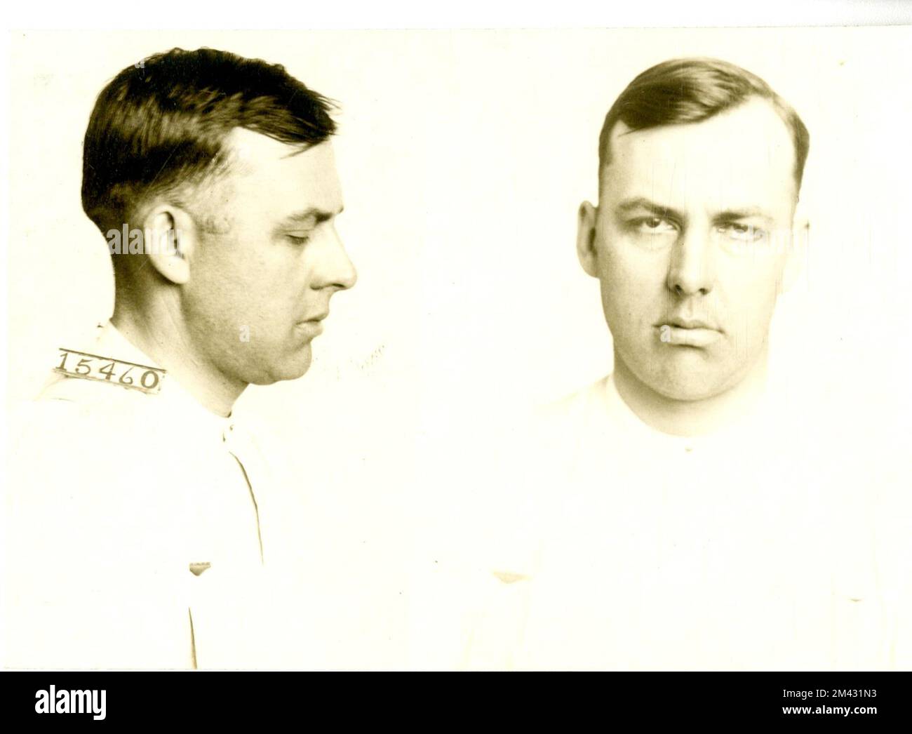 Photograph of Carl E. Foss. Bureau of Prisons, Inmate case files Stock ...
