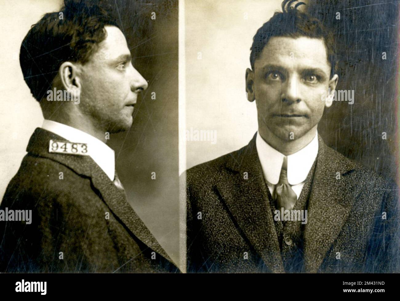 Photograph of George F. Thompson. Bureau of Prisons, Inmate case files ...
