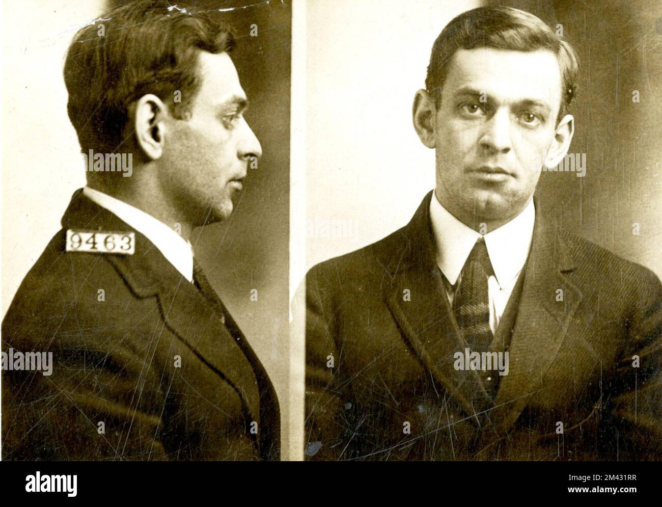 Photograph of Samuel Brown. Bureau of Prisons, Inmate case files Stock ...