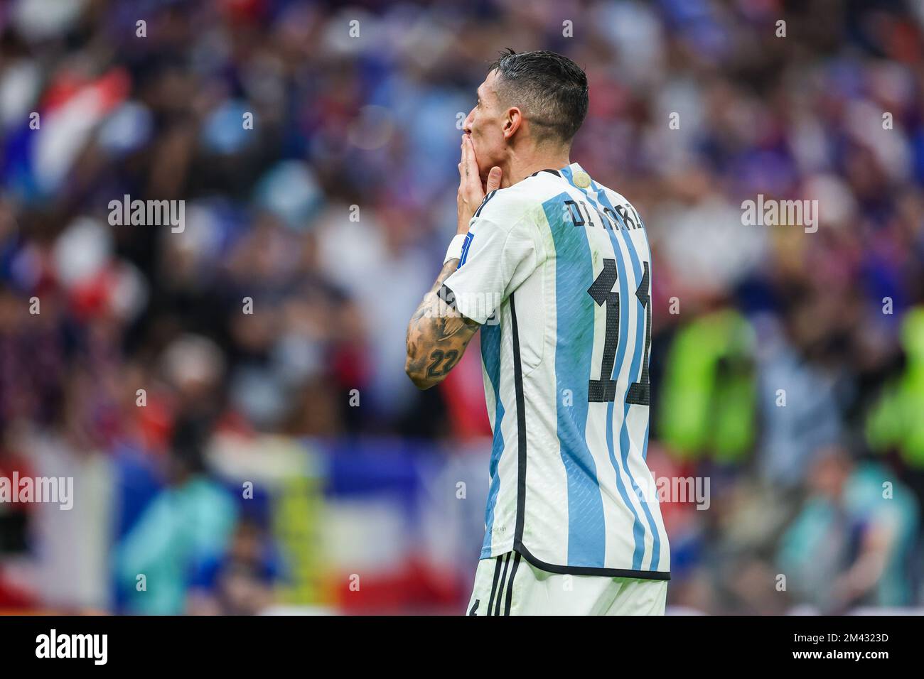 Doha, Qatar. 18th Dec, 2022. Ángel Di María Argentina player during a ...
