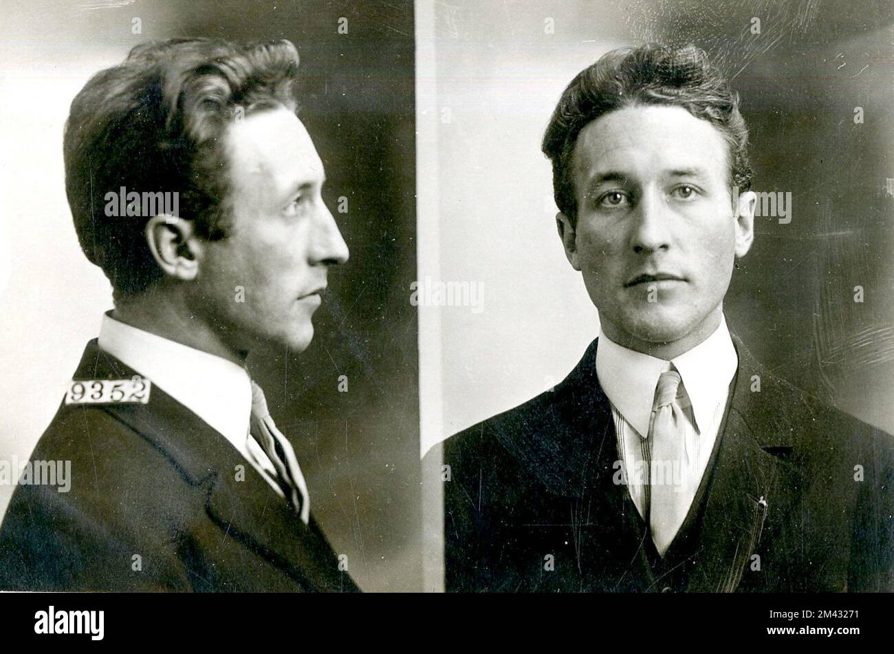 Photograph of John Doe. Bureau of Prisons, Inmate case files Stock ...