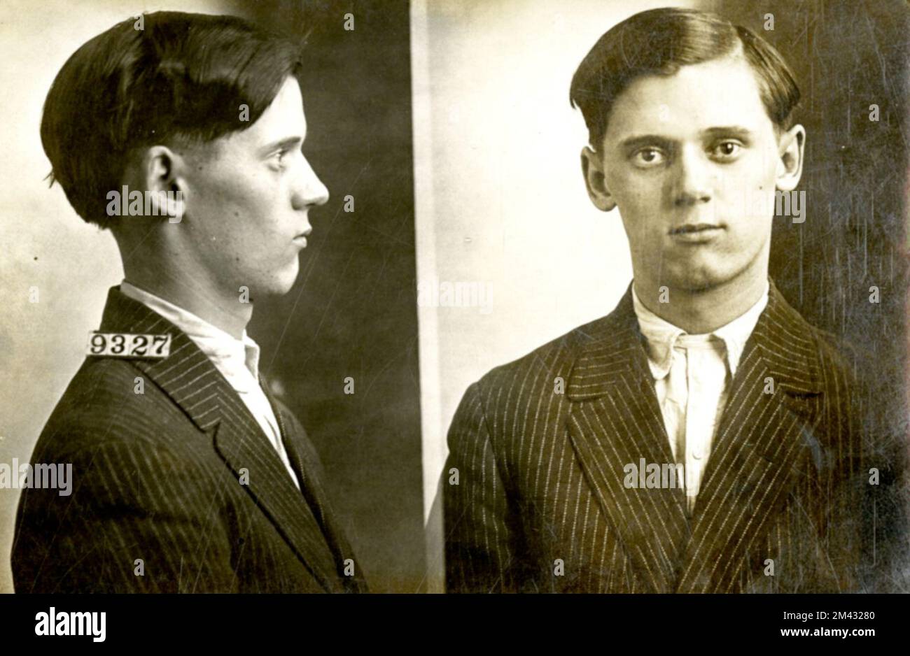 Photograph of J. B. Jones. Bureau of Prisons, Inmate case files Stock ...