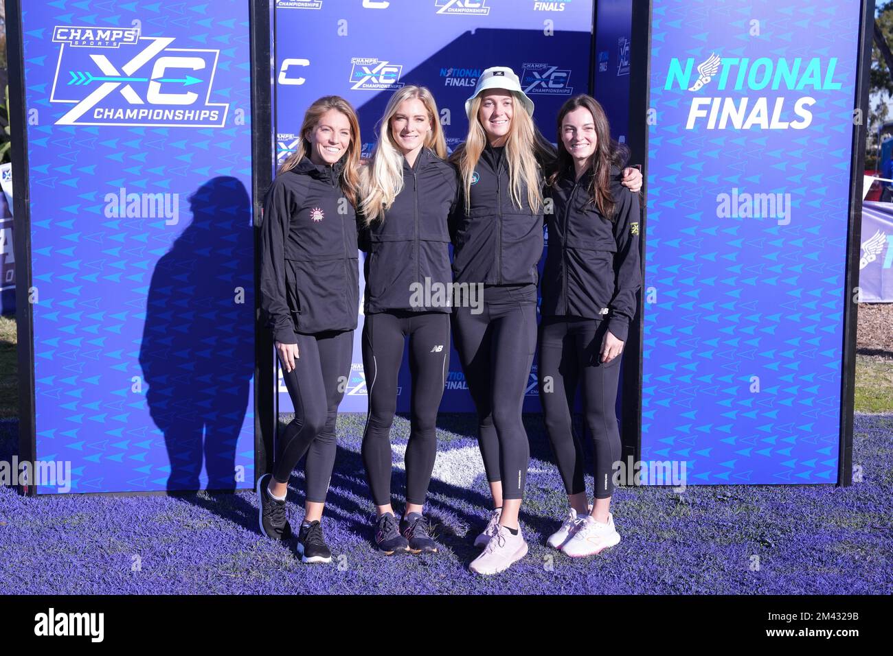 From left: Cory McGee, Emma Coburn, Katie Rainsberger and Dani Jones ...