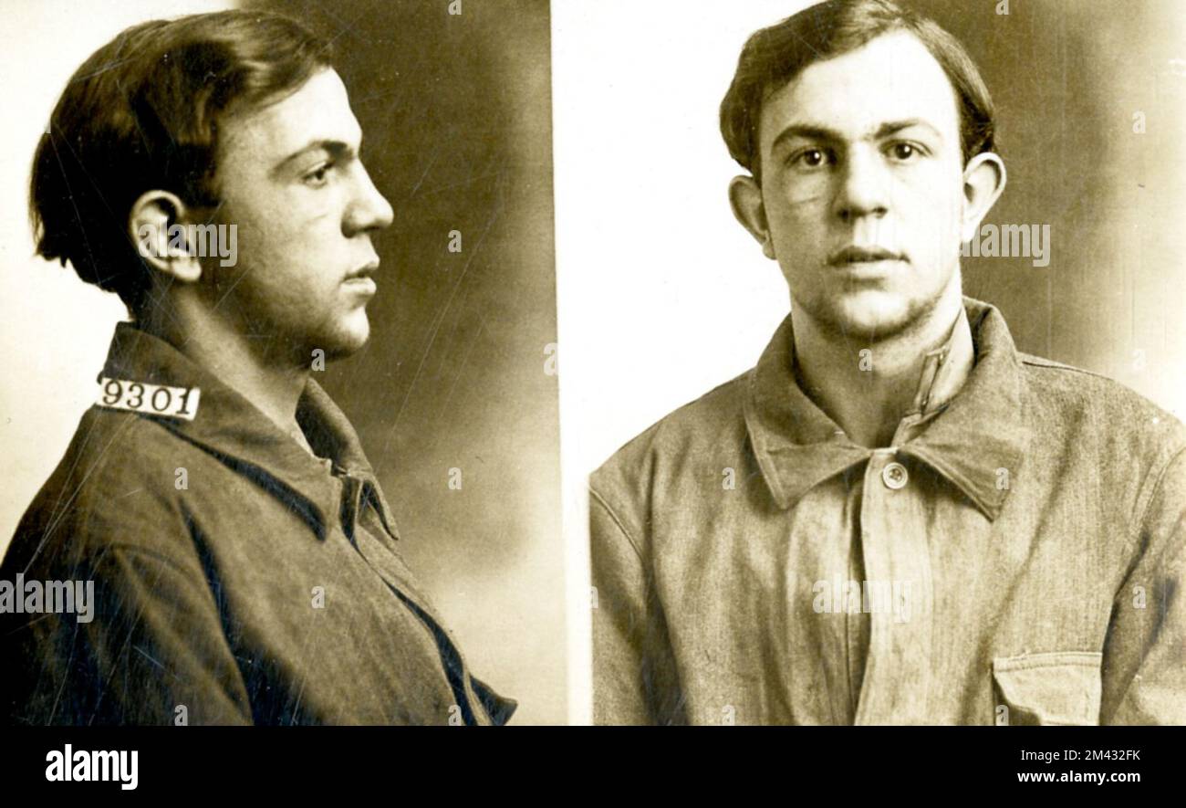 Photograph of Albert S. Sackman. Bureau of Prisons, Inmate case files ...