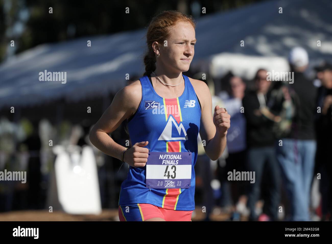 San Diego, United States. 10th Dec, 2022. Chiara Dailey runs in the ...