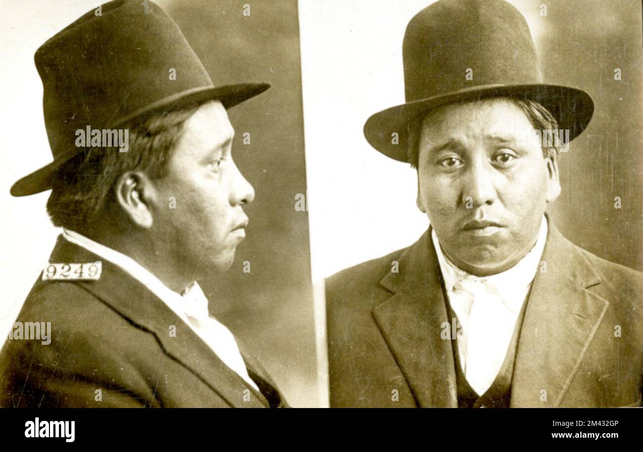 Photograph of Joseph Two Bears. Bureau of Prisons, Inmate case files ...