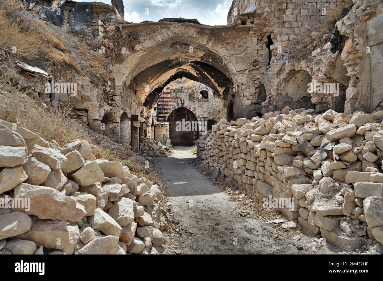 Aleppo, Syria, The ancient souk Stock Photo - Alamy