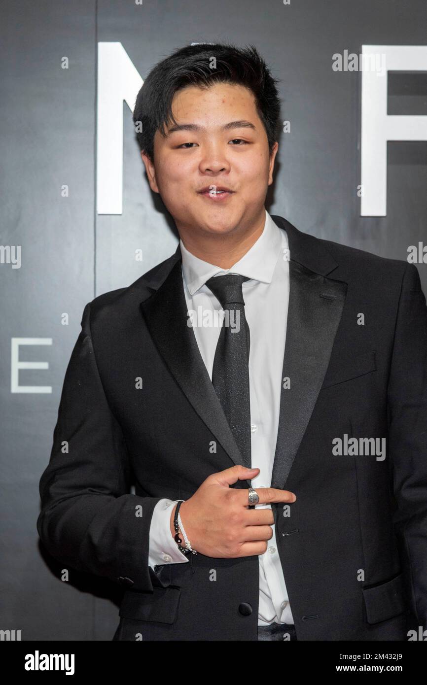 Beverly Hills, CA December 17 2022 Hudson Yang attends 20th Annual Unforgettable Gala presented ...