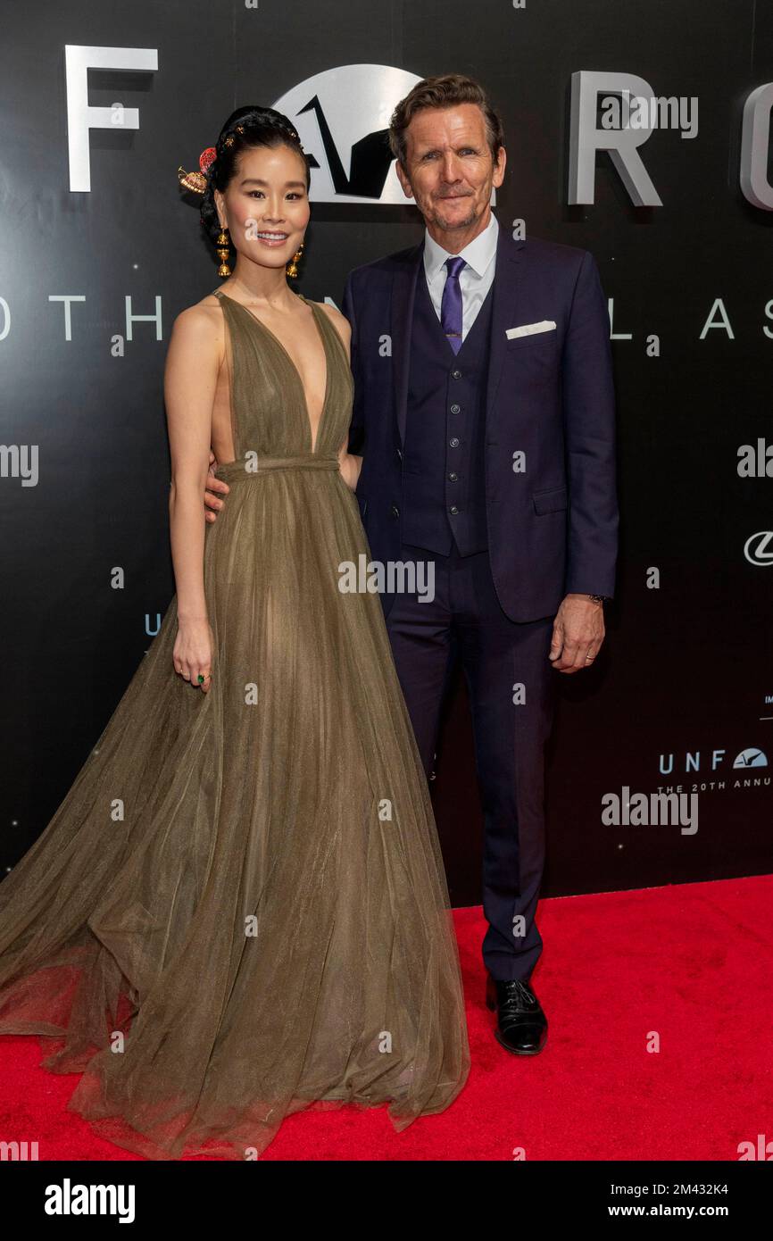 Beverly Hills, CA December 17 2022 Alicia Hannah-Kim, Sebastian Roche ...