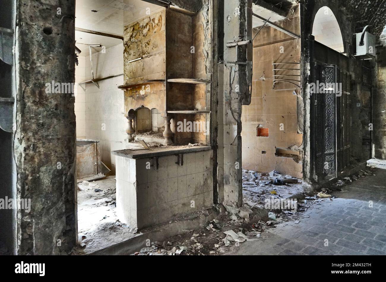 Aleppo, Syria, The ancient souk Stock Photo - Alamy