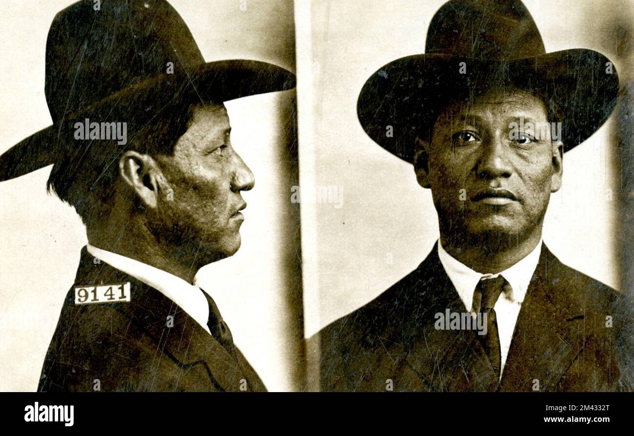 Photograph of Shield Thunder Bull. Bureau of Prisons, Inmate case files ...