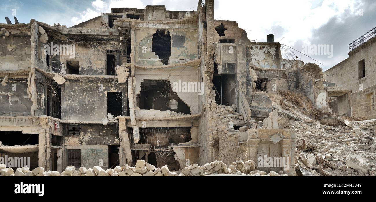 Destruction aleppo syria civil war hi-res stock photography and images ...