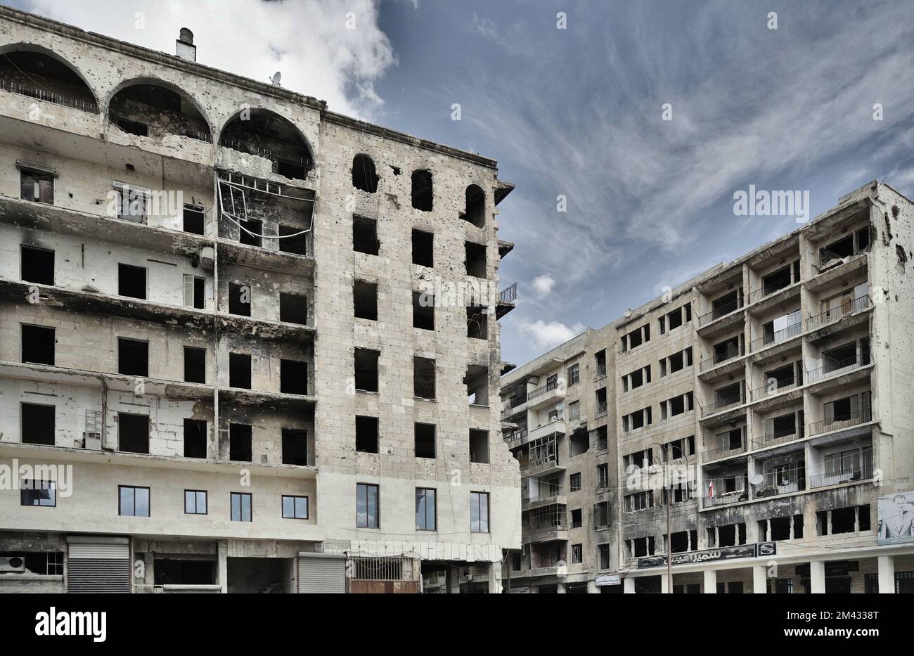 Aleppo, Syria, The ancient city of Aleppo after the war Stock Photo - Alamy