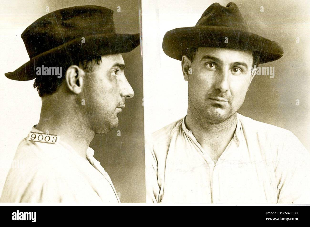 Photograph of John Thomas. Bureau of Prisons, Inmate case files Stock ...