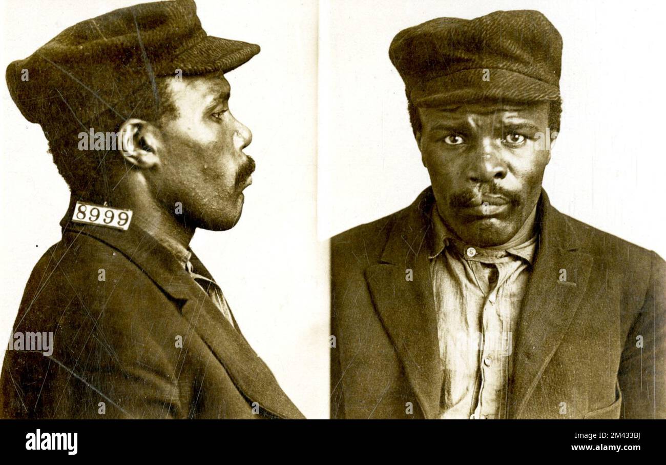 Photograph of Harry Thomas. Bureau of Prisons, Inmate case files Stock ...