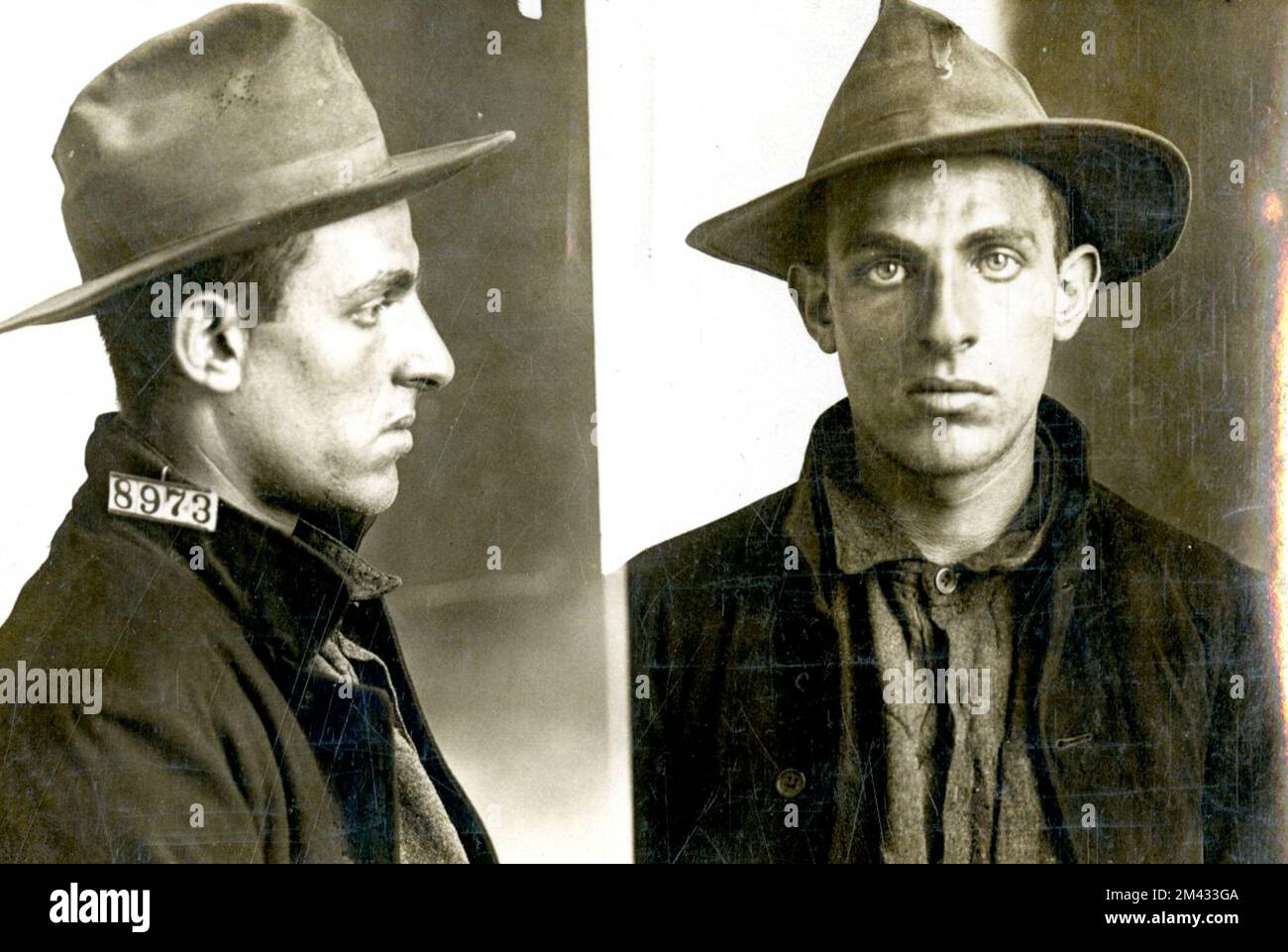 Photograph of Archie Flashner. Bureau of Prisons, Inmate case files ...