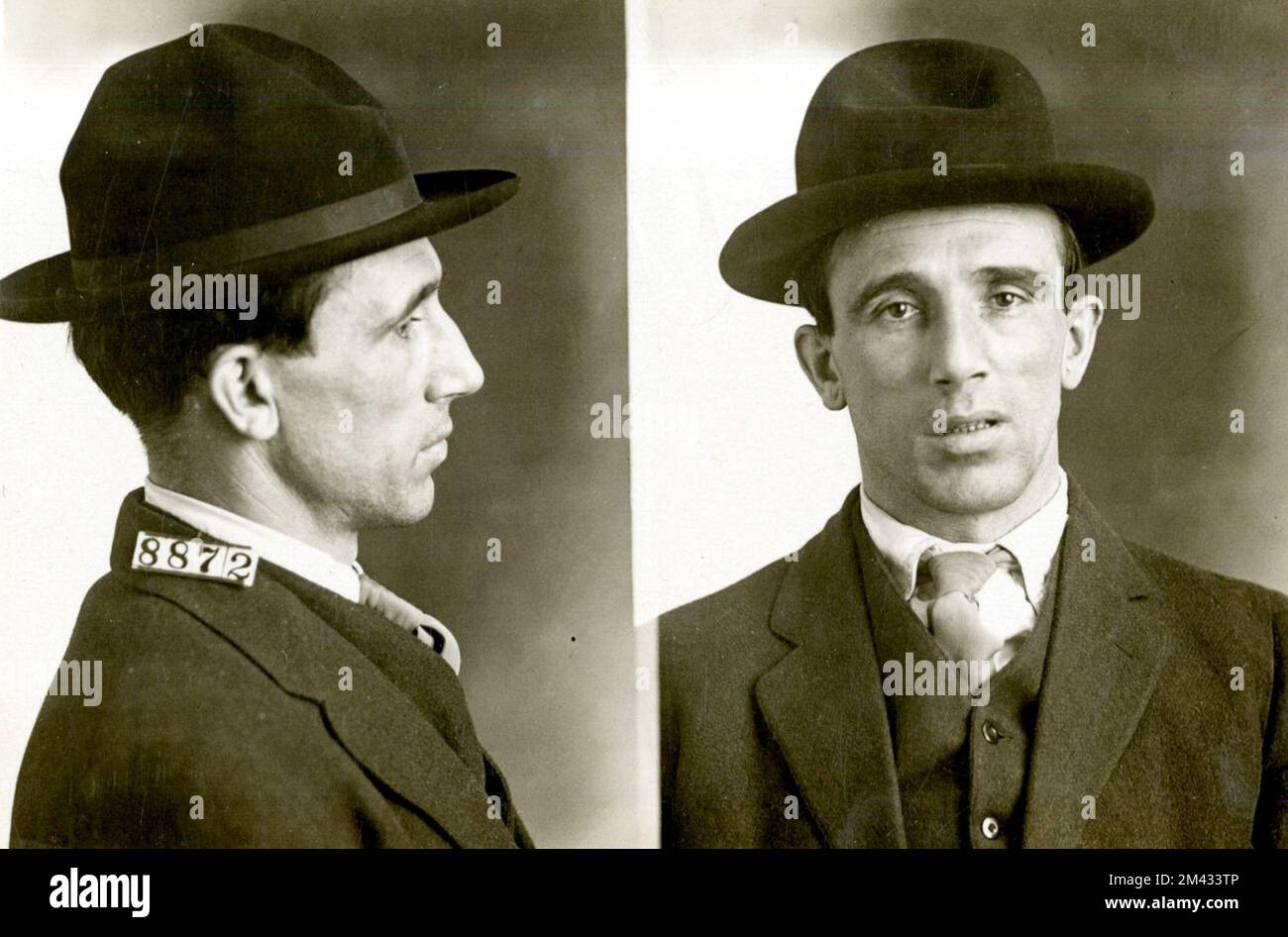 Photograph of Edward Murphy. Bureau of Prisons, Inmate case files Stock ...