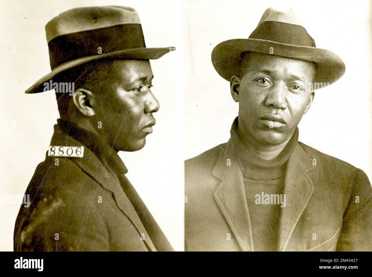 Photograph of Zedrick Nero. Bureau of Prisons, Inmate case files Stock ...