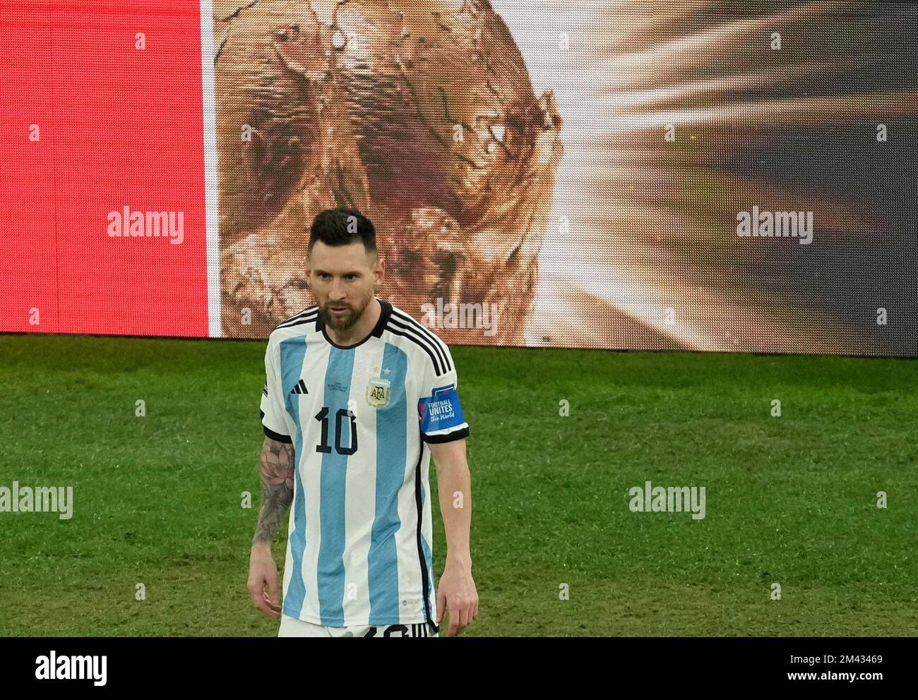 Lionel messi world cup final hi-res stock photography and images - Alamy