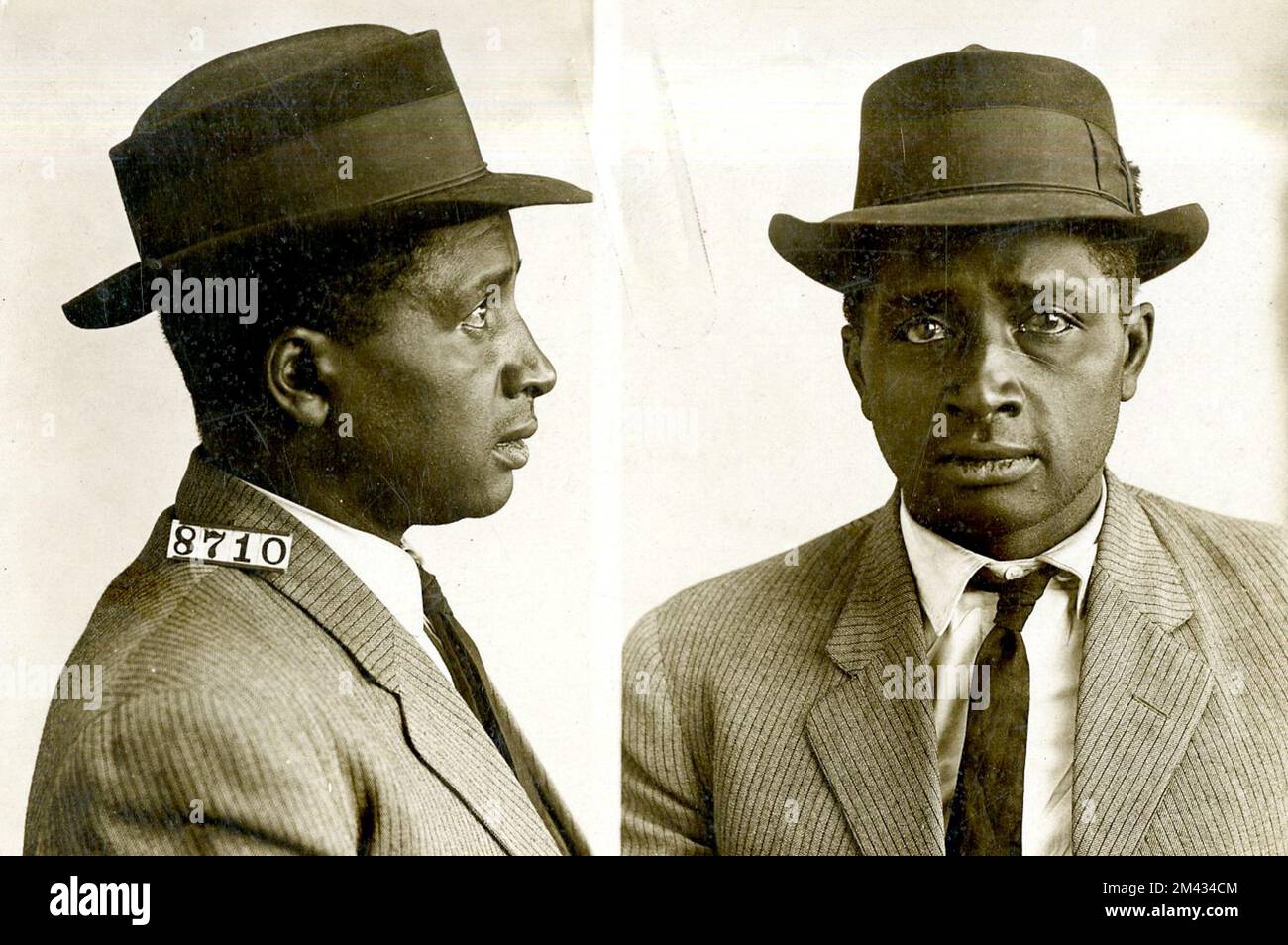 Photograph of A. D. Hicks. Bureau of Prisons, Inmate case files Stock ...