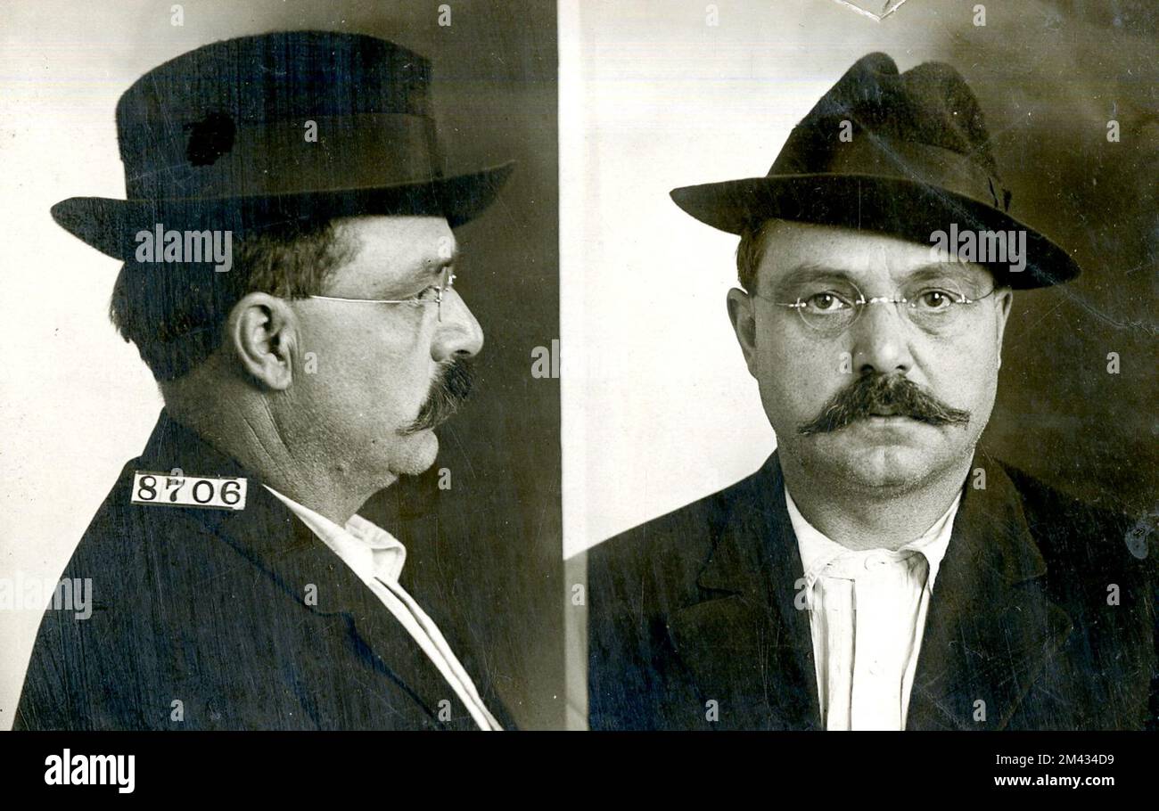 Photograph of Charles W. Cain. Bureau of Prisons, Inmate case files ...