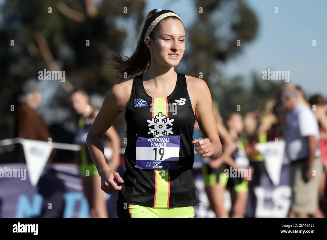 San Diego, United States. 10th Dec, 2022. Emma Zawatski runs in the ...