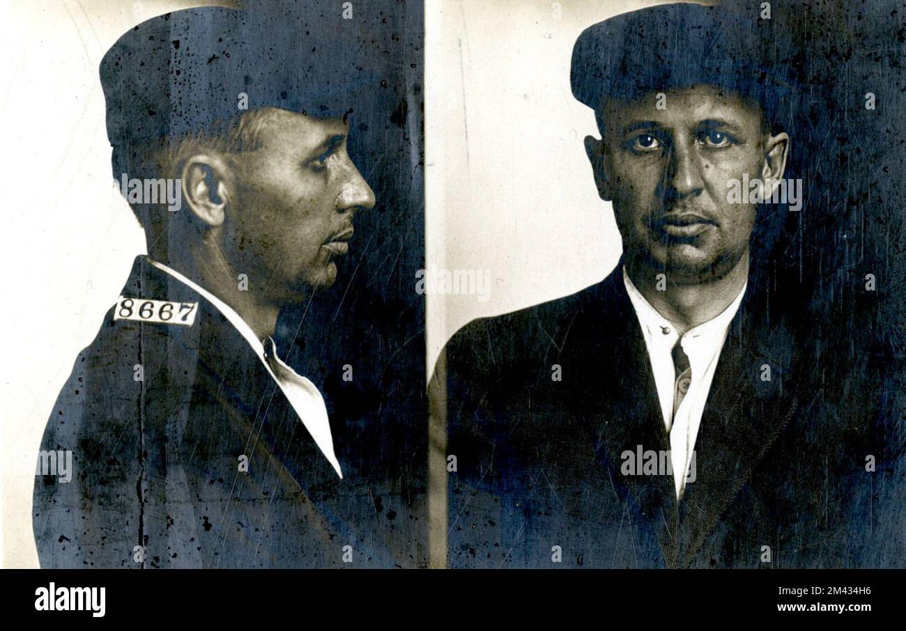 Photograph of Harry Johnston. Bureau of Prisons, Inmate case files ...
