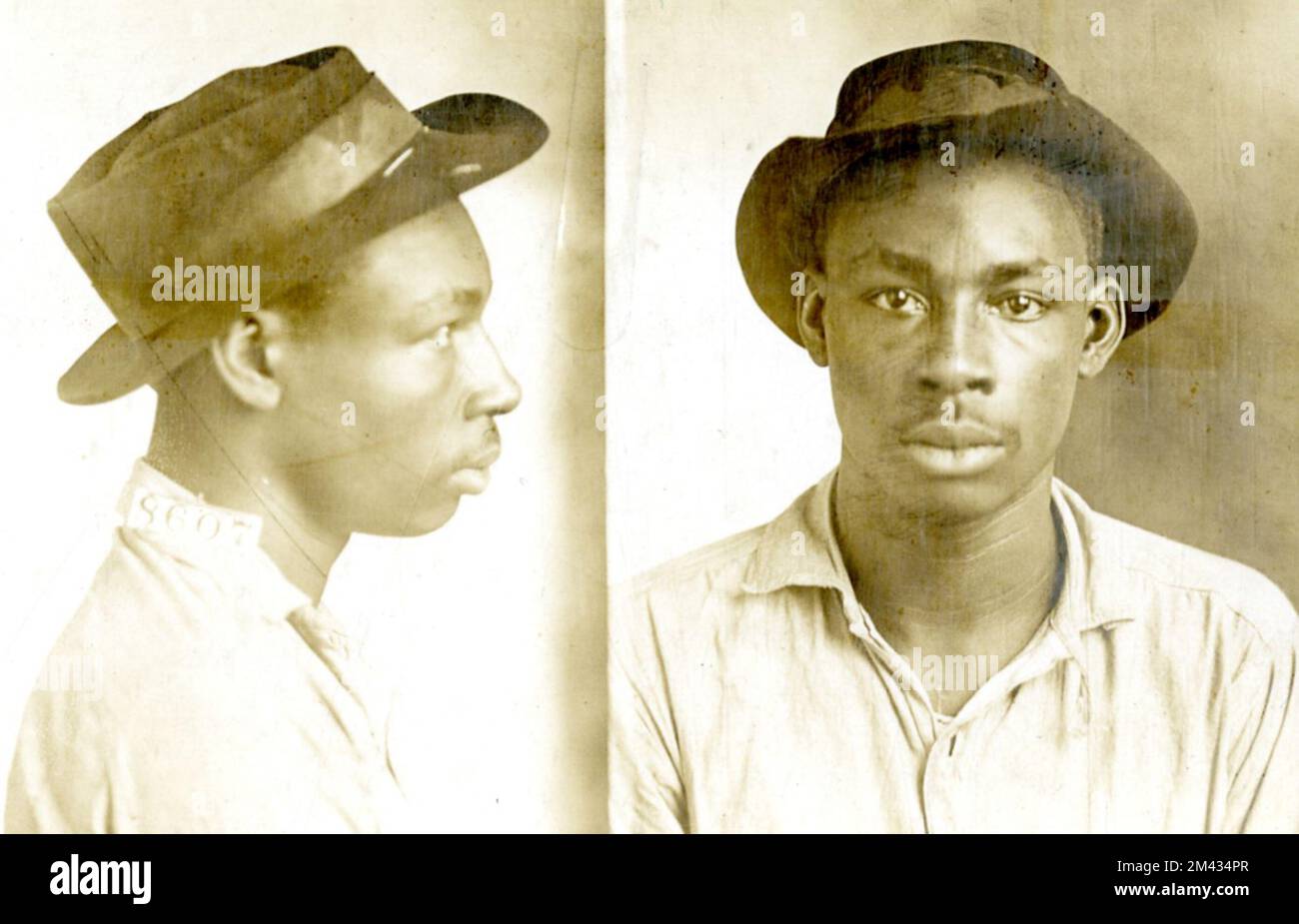 Photograph of Lewis Jordan. Bureau of Prisons, Inmate case files Stock ...