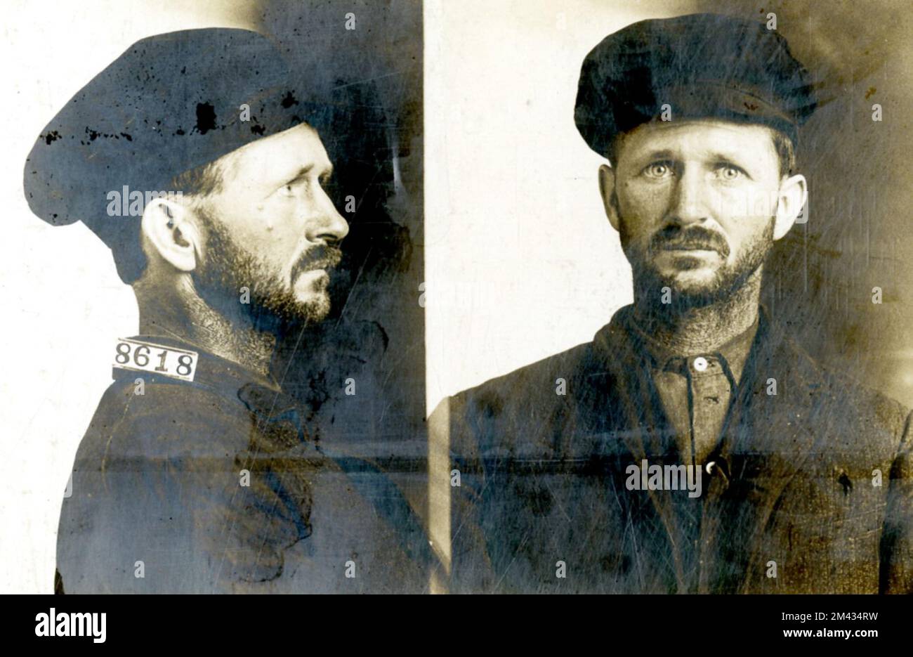 Photograph of C. P. Morgan. Bureau of Prisons, Inmate case files Stock ...