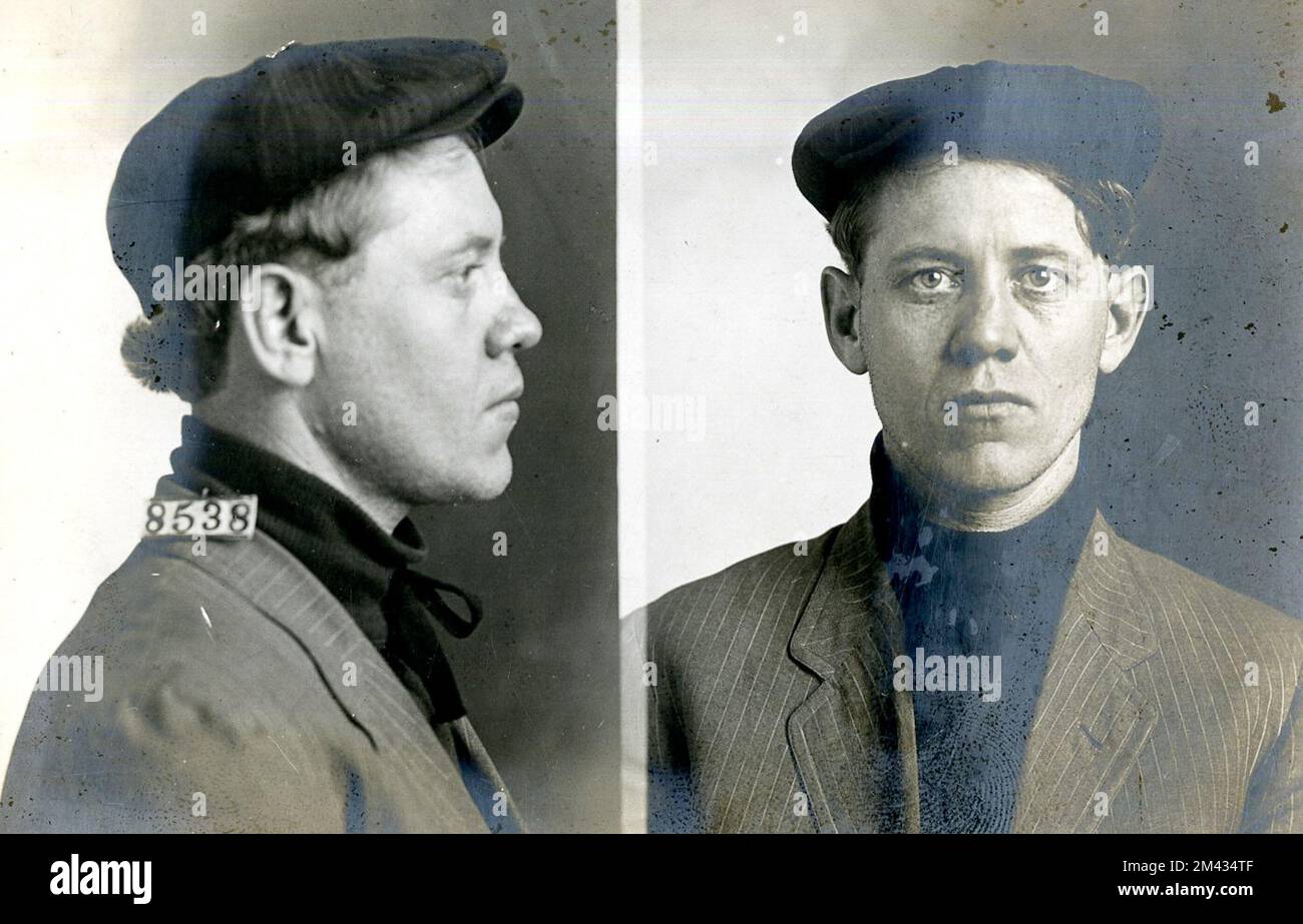 Photograph of C. W. George. Bureau of Prisons, Inmate case files Stock ...