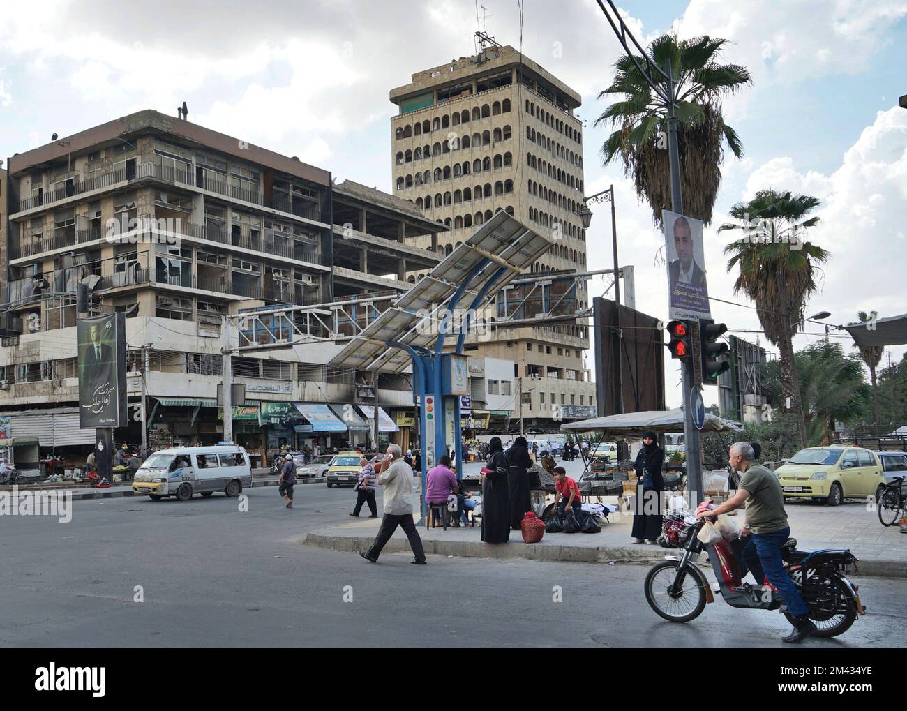Aleppo, Syria, downtown Stock Photo - Alamy