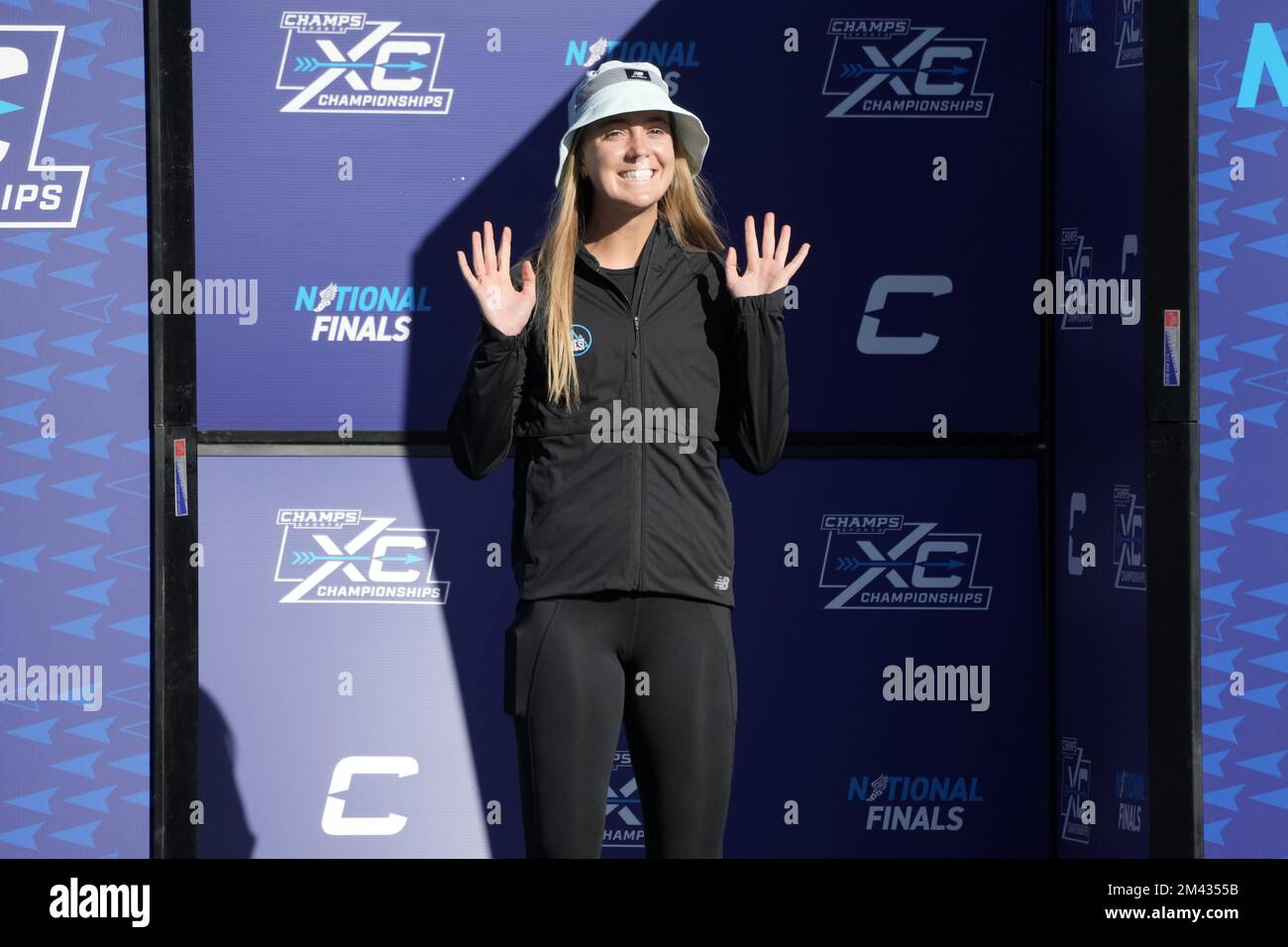 Katie Rainsberger at the 43rd Champs Sports Cross Country Championships ...