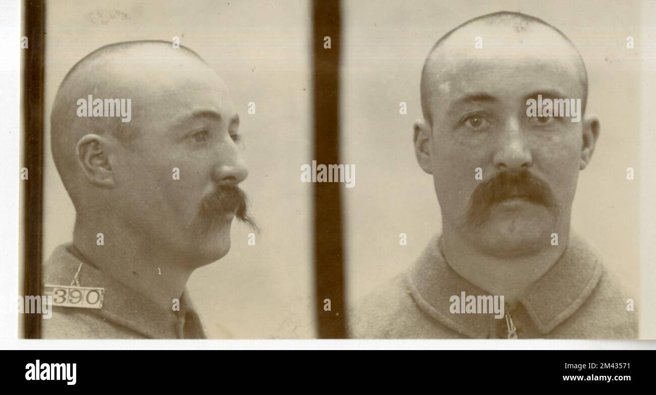 Photograph of Joseph Dunkle. Bureau of Prisons, Inmate case files Stock ...