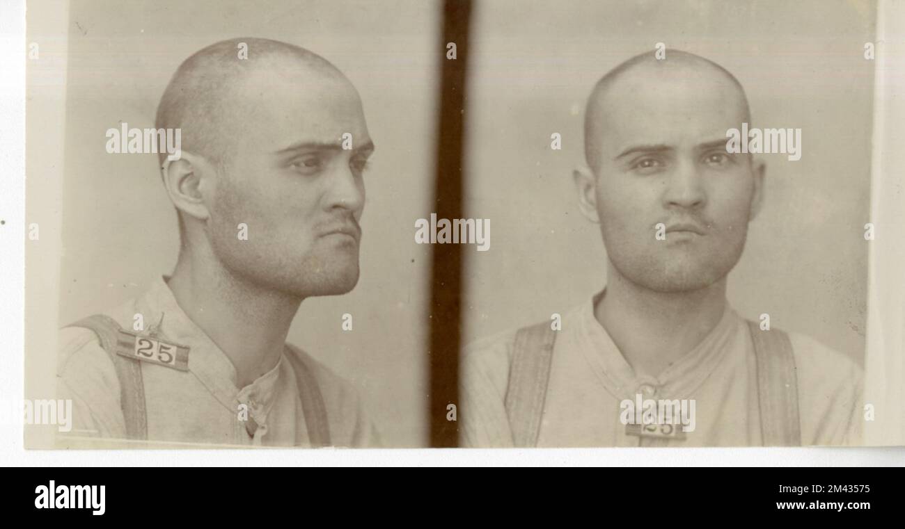 Photograph of John Ryan. Bureau of Prisons, Inmate case files Stock ...