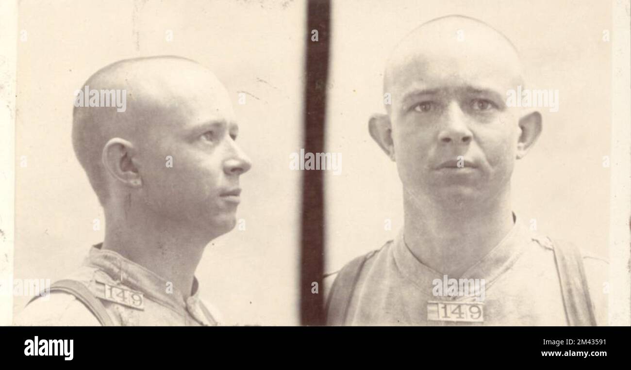 Photograph of John Ansil. Bureau of Prisons, Inmate case files Stock ...