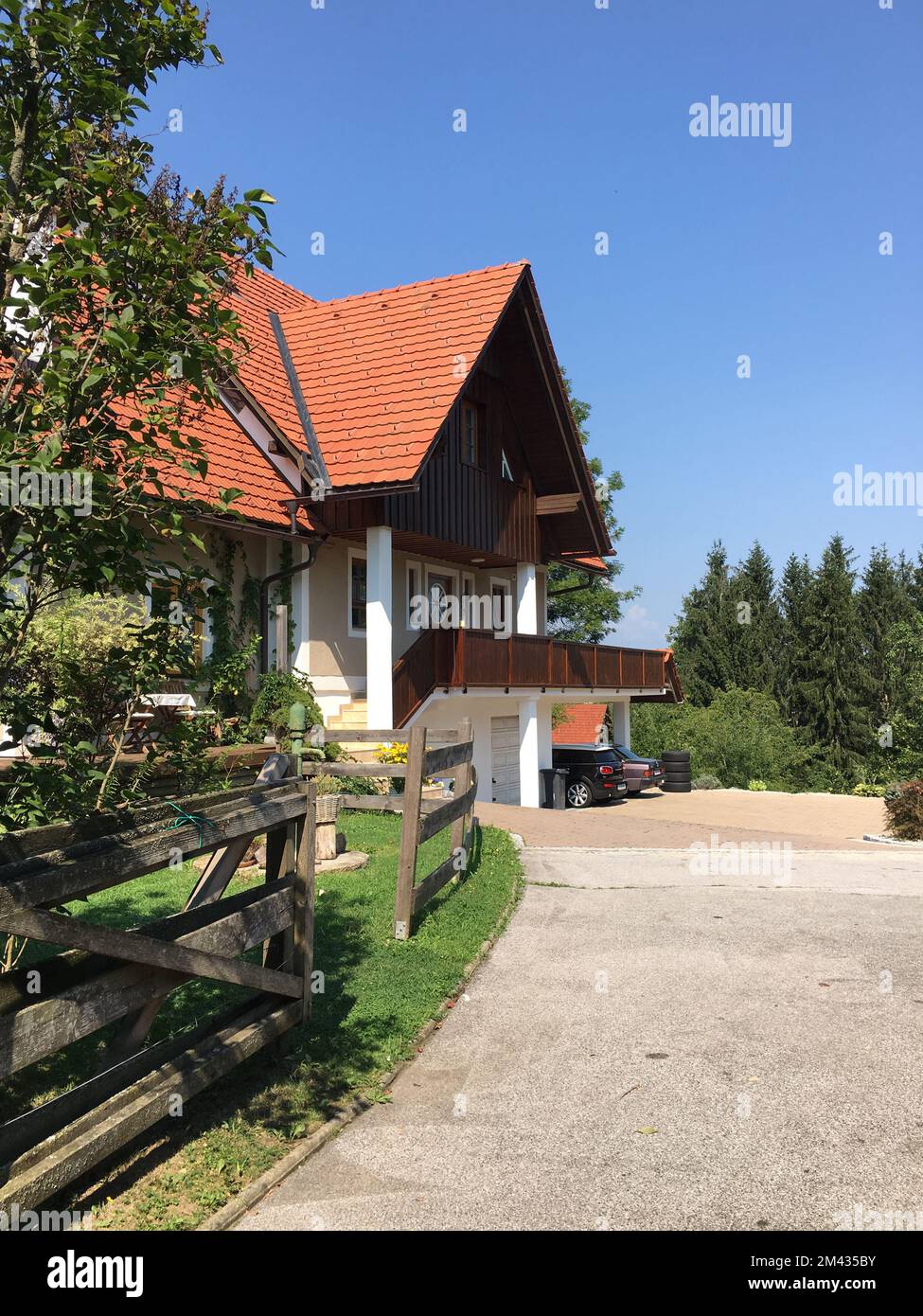 Austrian farm house hi-res stock photography and images - Alamy