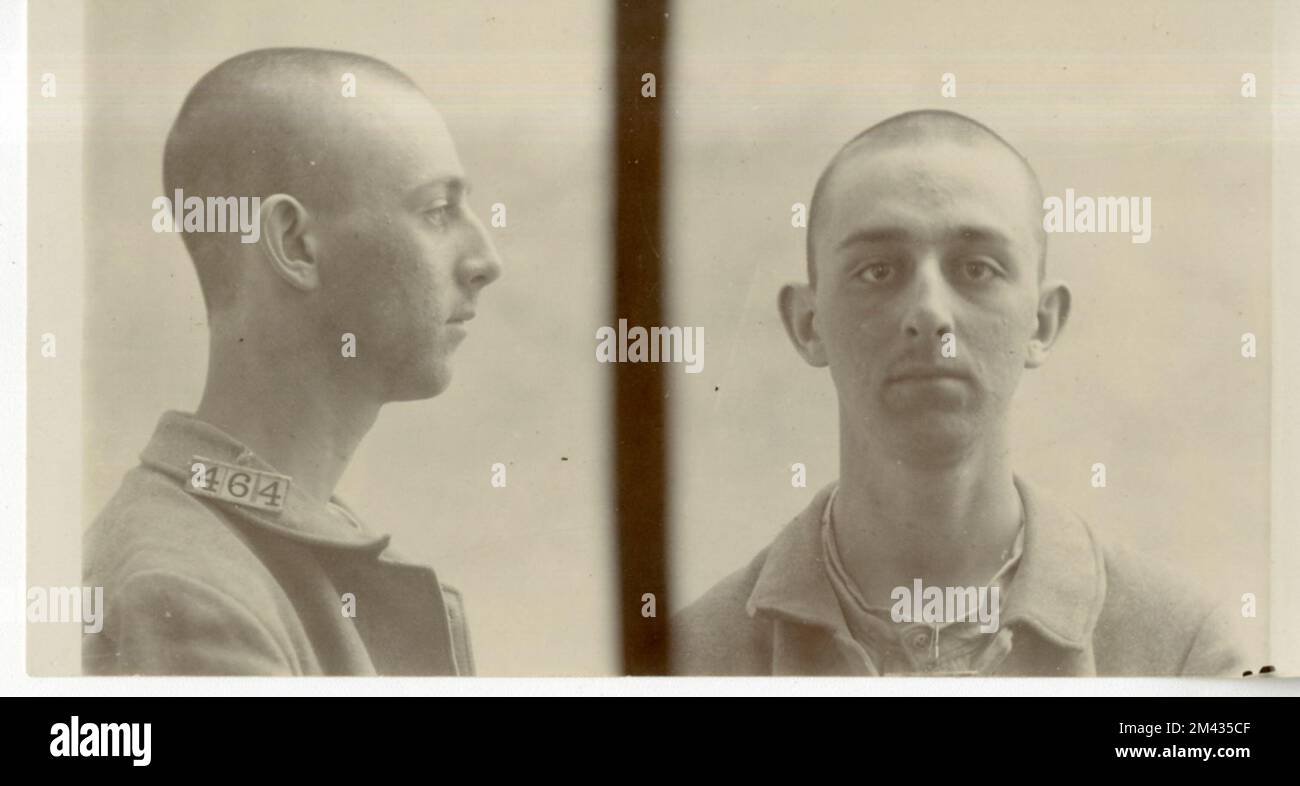 Photograph of F. O. Perry. Bureau of Prisons, Inmate case files Stock ...