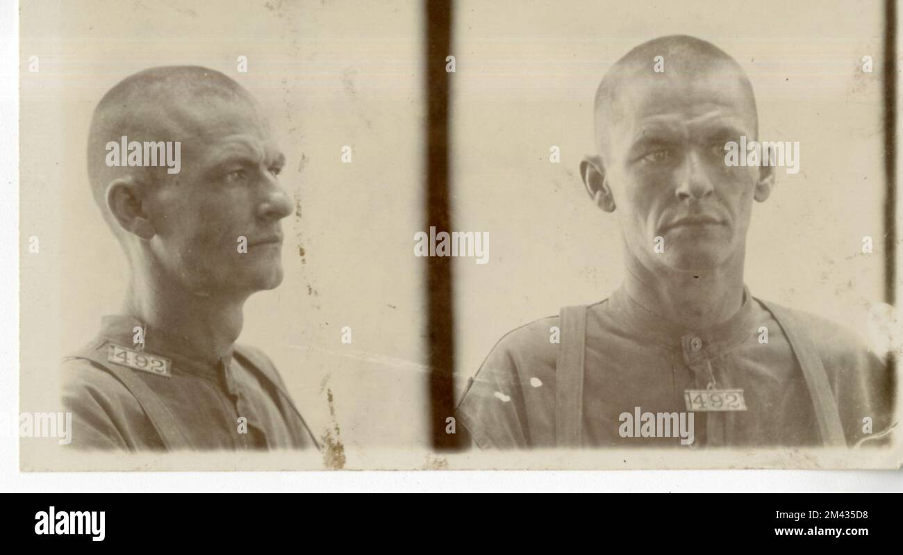 Photograph of Robert Burton. Bureau of Prisons, Inmate case files Stock ...