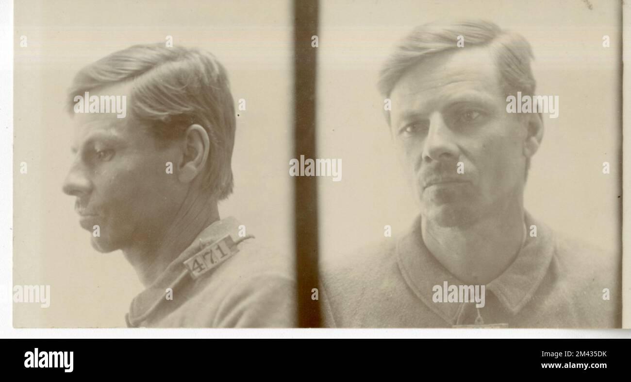 Photograph of Charles Larson. Bureau of Prisons, Inmate case files ...