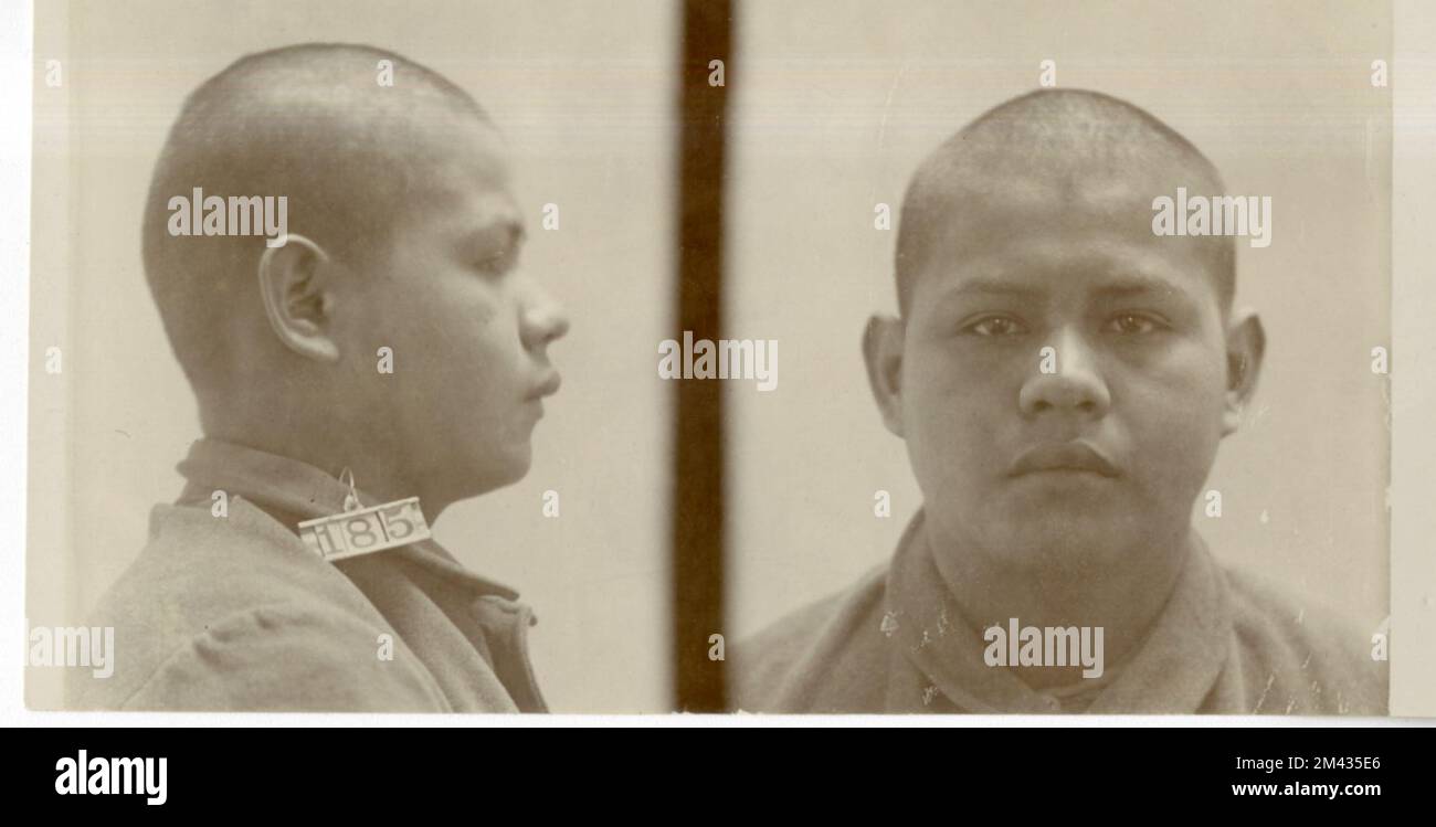 Photograph of Thomas Brown. Bureau of Prisons, Inmate case files Stock ...