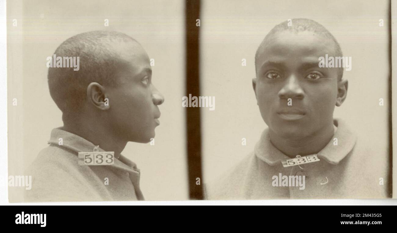Photograph of Albert Washington. Bureau of Prisons, Inmate case files ...