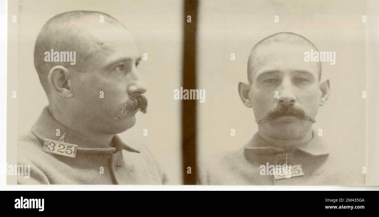 Photograph of George Gordon. Bureau of Prisons, Inmate case files Stock ...