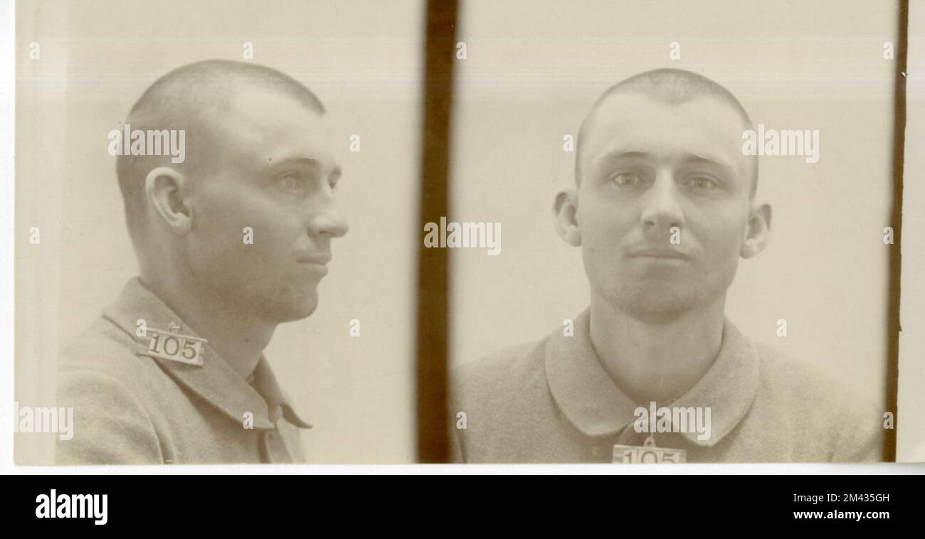 Photograph of Charles Gould. Bureau of Prisons, Inmate case files Stock ...