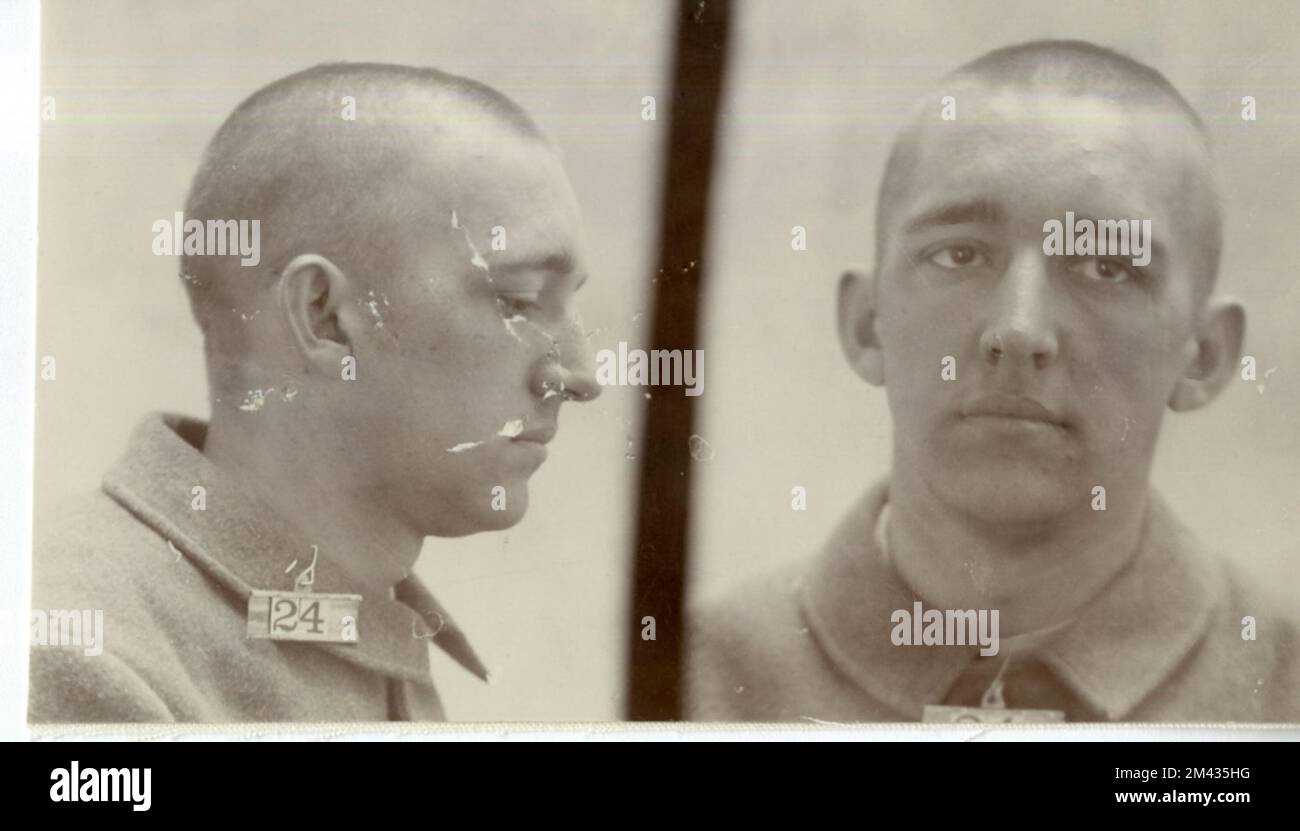 Photograph of William Burcher. Bureau of Prisons, Inmate case files ...