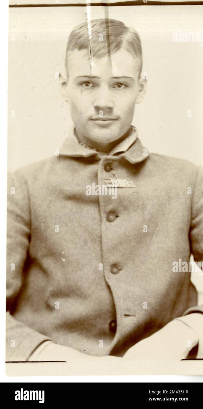 Photograph of George Perry. Bureau of Prisons, Inmate case files Stock ...