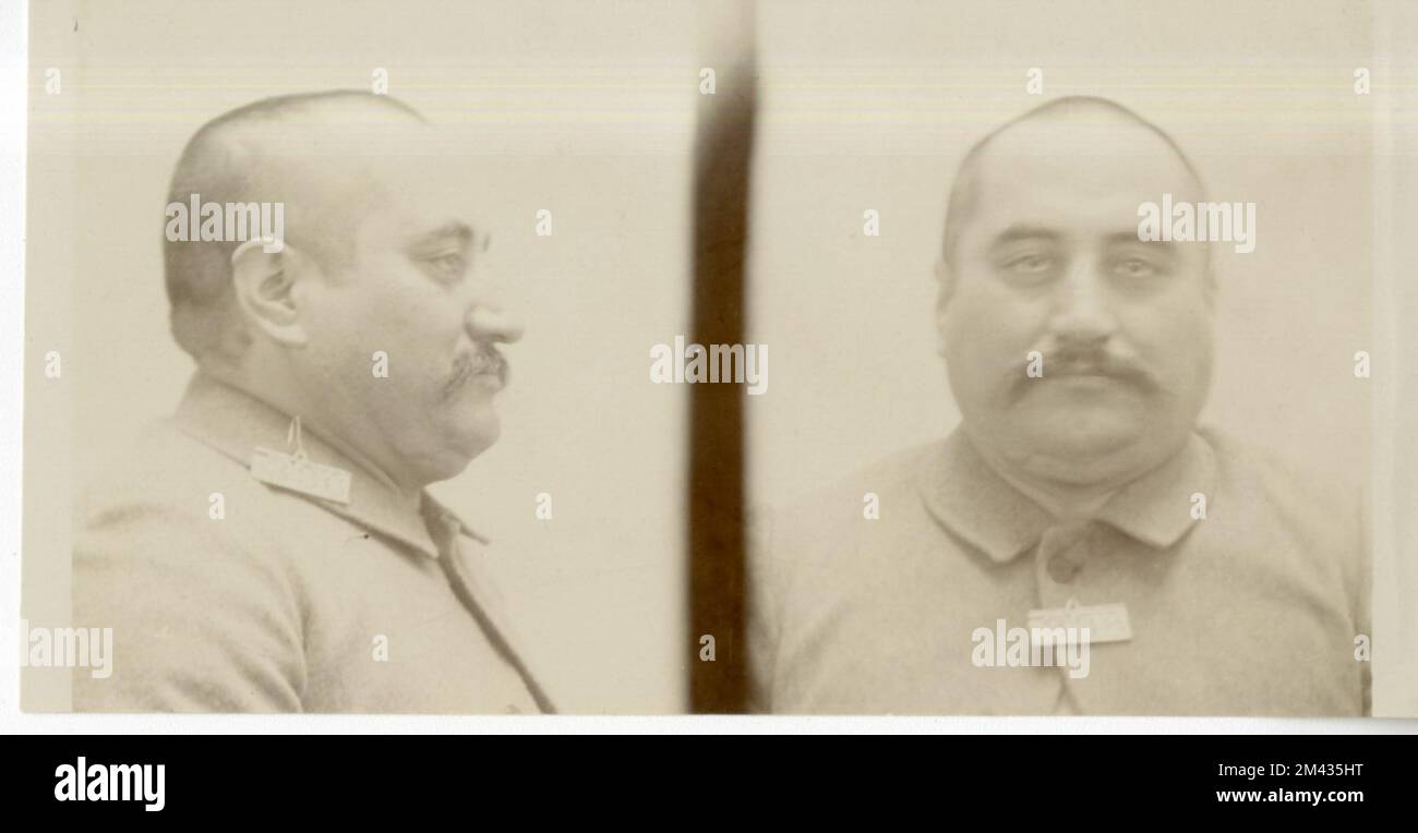 Photograph of John Stover. Bureau of Prisons, Inmate case files Stock ...