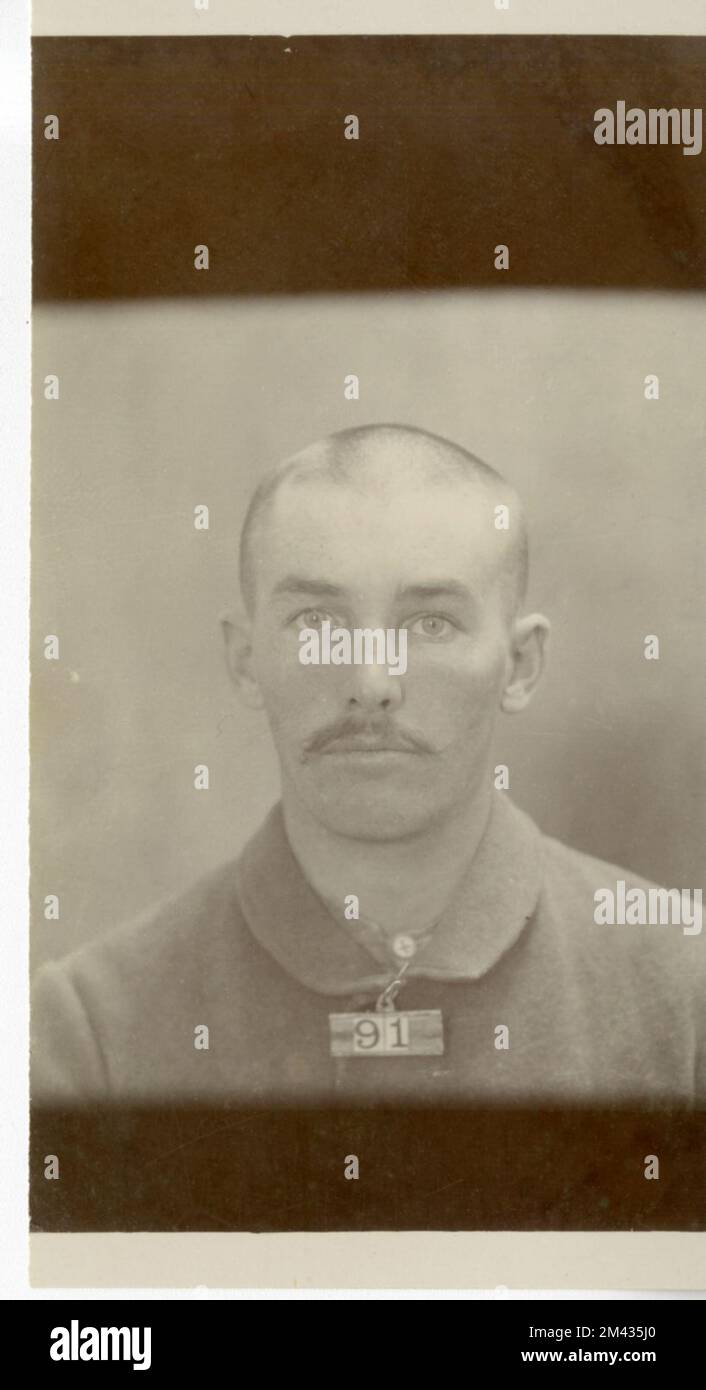 Photograph of C. L. Laster. Bureau of Prisons, Inmate case files Stock ...