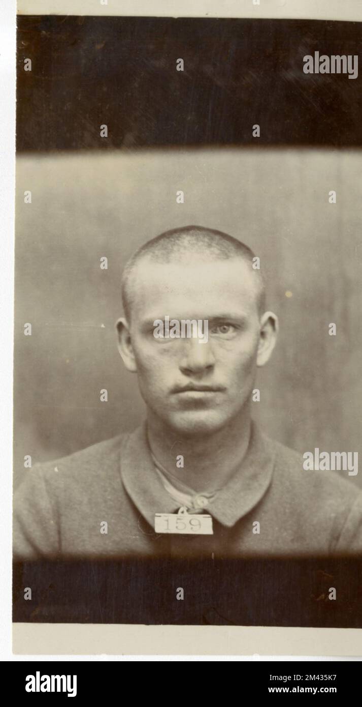 Photograph of Ed Rice. Bureau of Prisons, Inmate case files Stock Photo ...