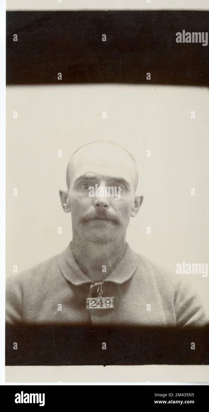 Photograph of A. H. Newman. Bureau of Prisons, Inmate case files Stock ...