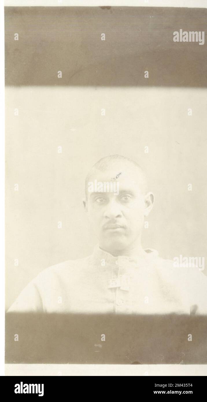 Photograph of John Johnson. Bureau of Prisons, Inmate case files Stock ...
